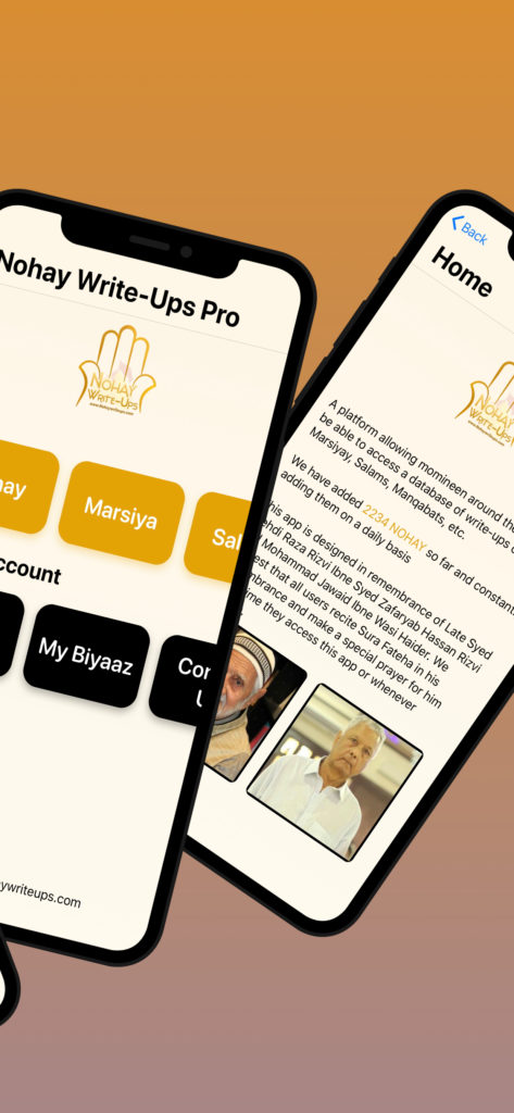 Nohay Write-Ups – Providing Nohay Write-Ups to Azadaars Across the Globe